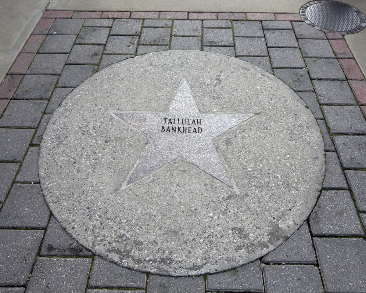 Print: Tallulah Bankhead Star On Alabama Movie Star Walk Of Fame In ...