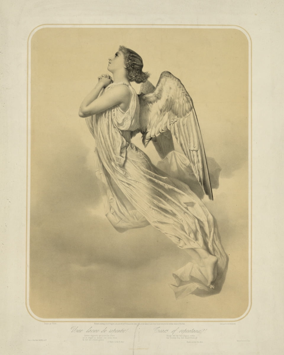 Print: Tears Of Repentance!, 1851 - Walmart.com