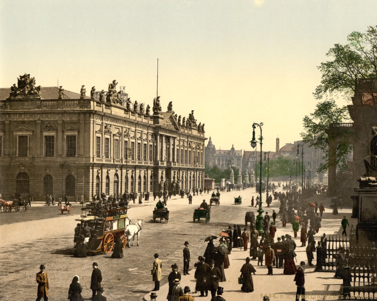Print: The Arsenal, Berlin, Germany, circa 1890 - Walmart.com