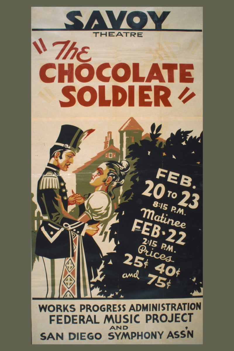 Print: The Chocolate Soldier, circa 1936 - Walmart.com