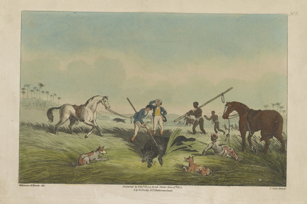 Print: The Dead Hog, 1807 - Walmart.com