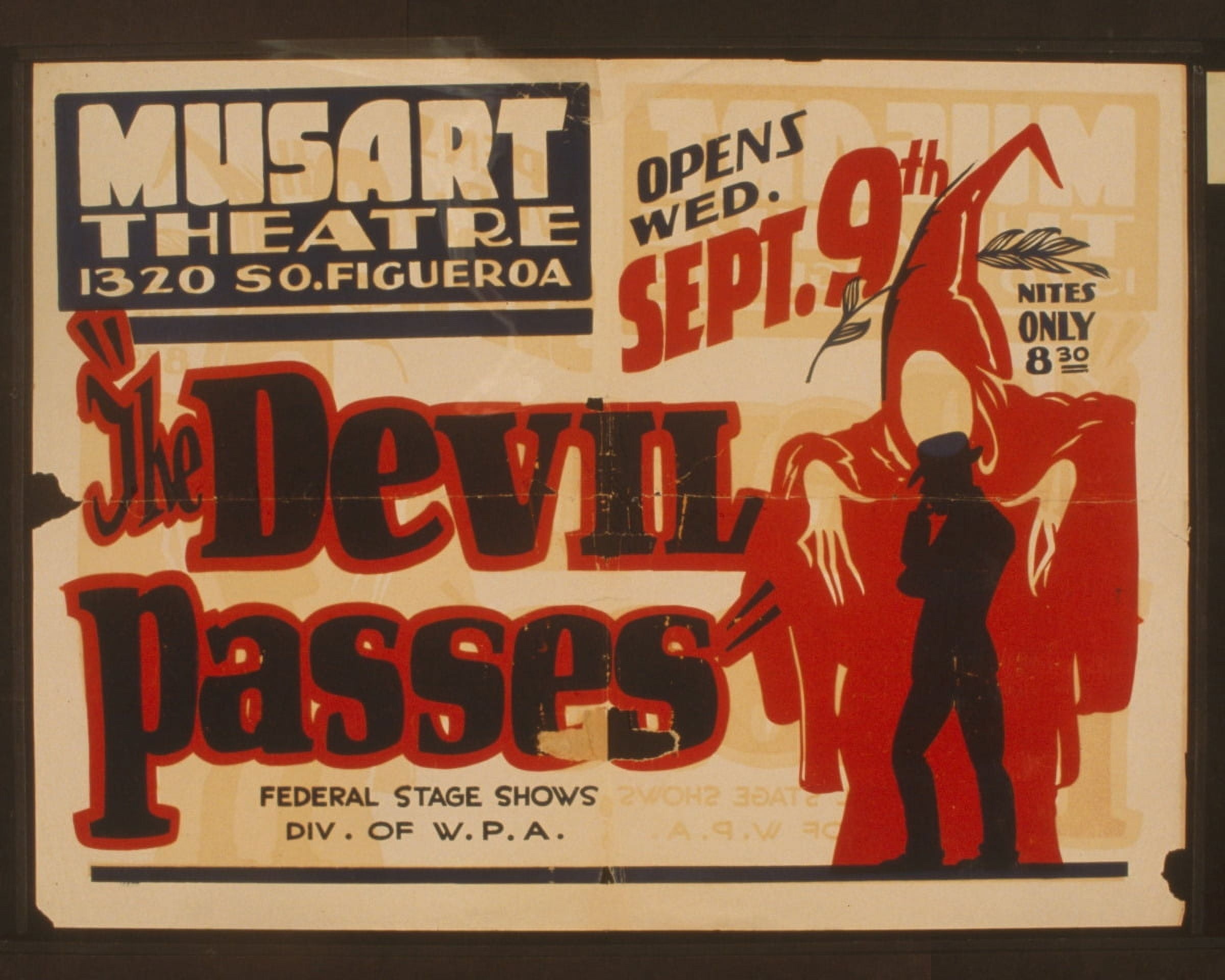 Print: The Devil Passes, 1936 - Walmart.com