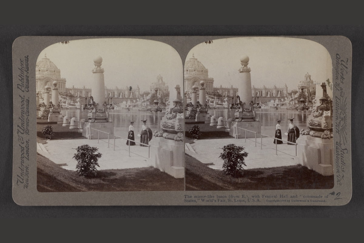 Print: The Mirror-Like Basin (From E.), With Festival Hall And ...