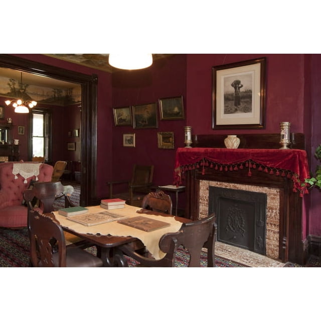 Print: The Oaks, Home Built For Booker T. Washington And His Family In ...