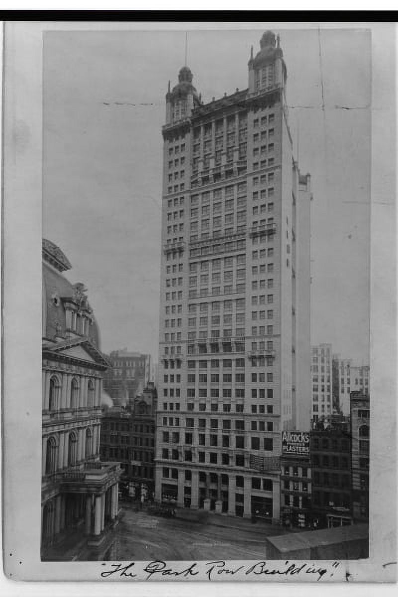 Print: The Park Row Building, 1899 - Walmart.com