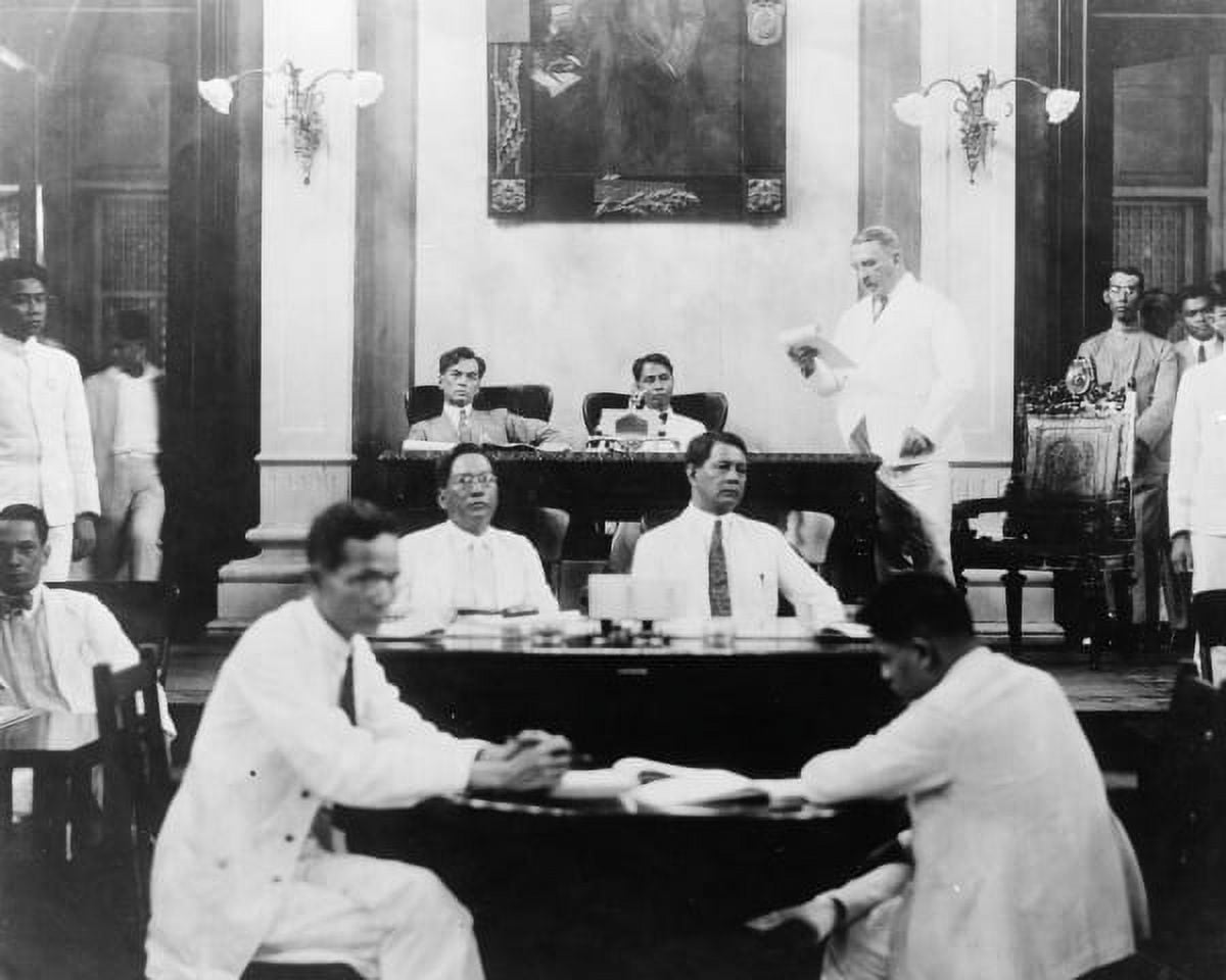 Print: The Philippine Legislature, Philippine Islands, circa 1900 ...