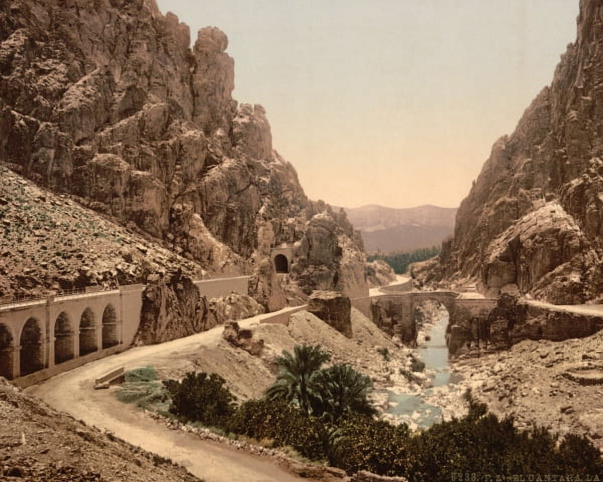Print: The Ravine, III, El Cantara, Algeria, 1899 - Walmart.com