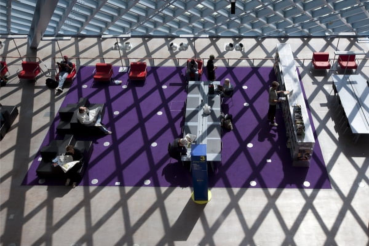 Print: The Seattle Central Library, Interior View. Seattle, Washington ...