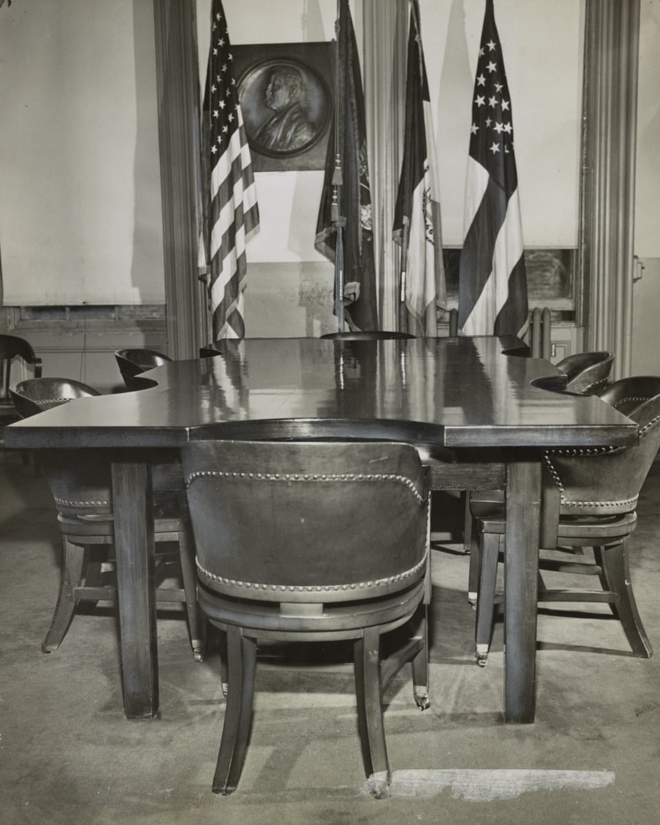 Print: Theodore Roosevelt Sat Here!, 1946 - Walmart.com