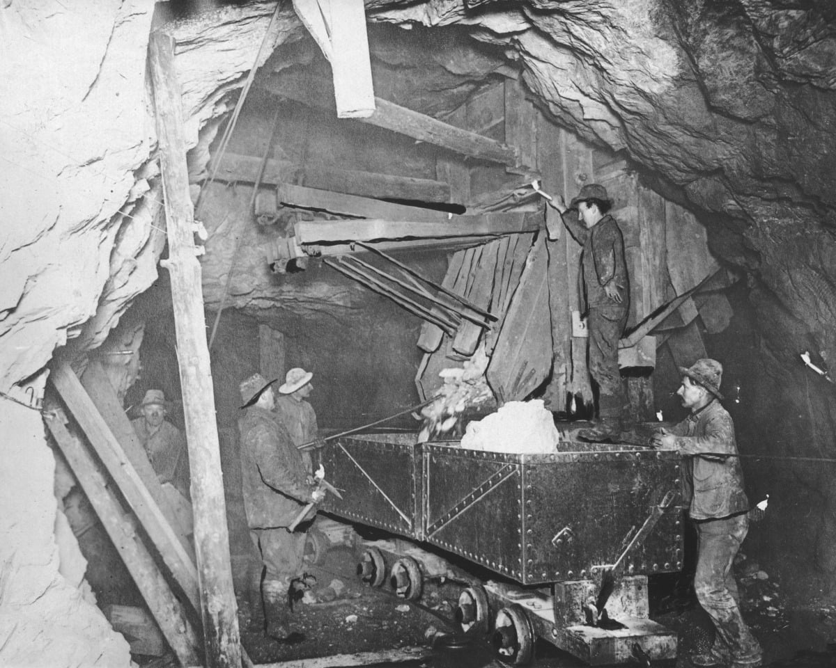 Print: Treadwell Gold Mine Five Hundred Feet Under The Ocean, 1916 ...