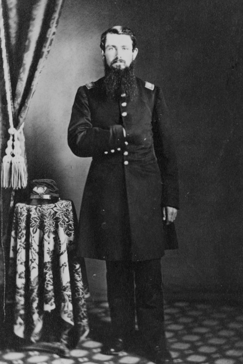 Print: Union Officer, Full-Length Portrait, circa 1860-1870 - Walmart.com
