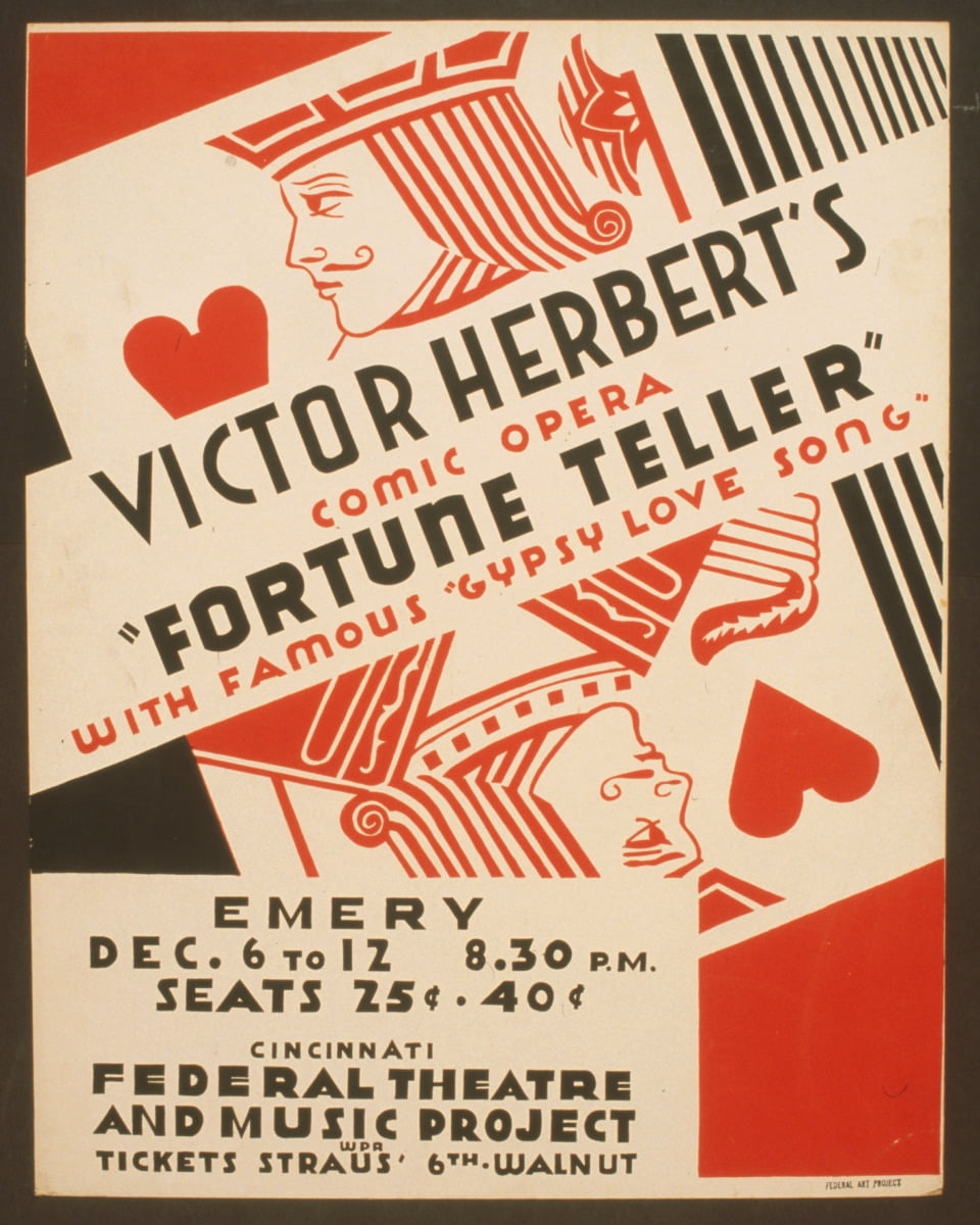 Print: Victor Herbert's Comic Opera Fortune Teller With Famous Gypsy ...