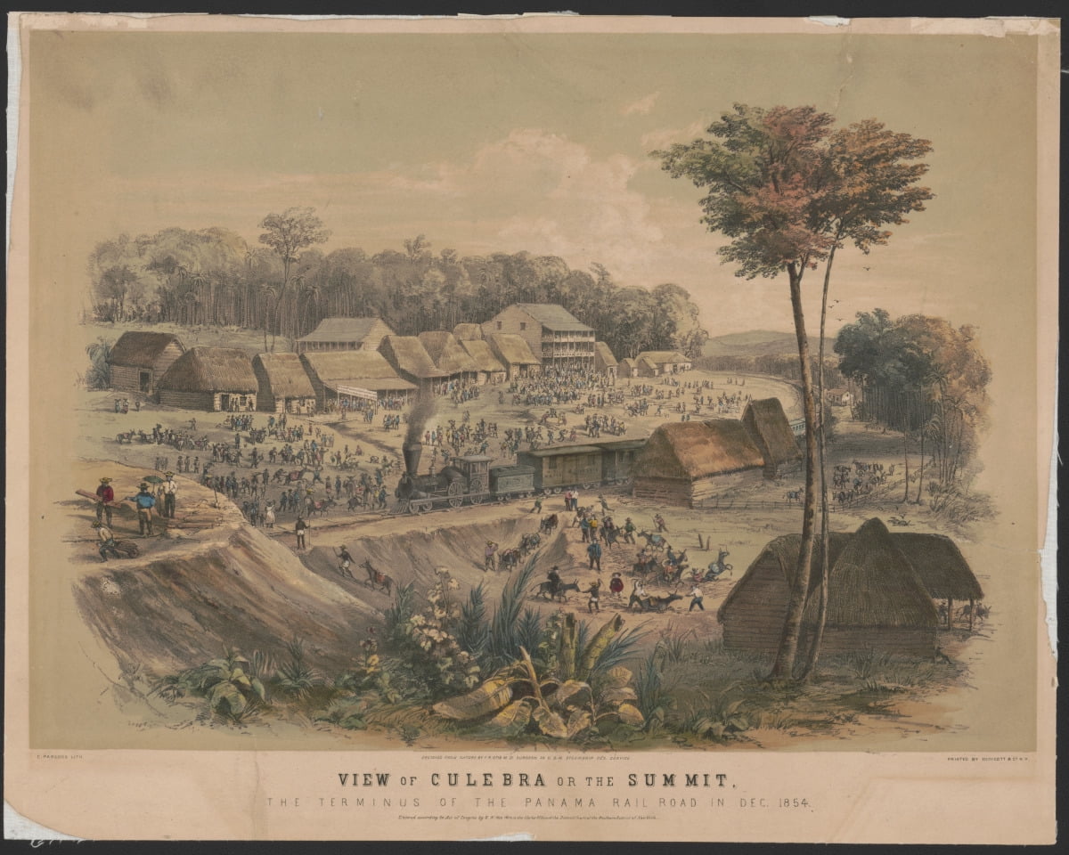 Print: View Of Culebra Or The Summit - Walmart.com