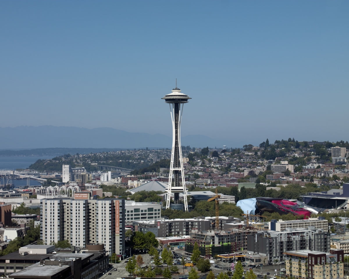 Print: View Of Space Needle, Seattle, Washington, 2006 - Walmart.com