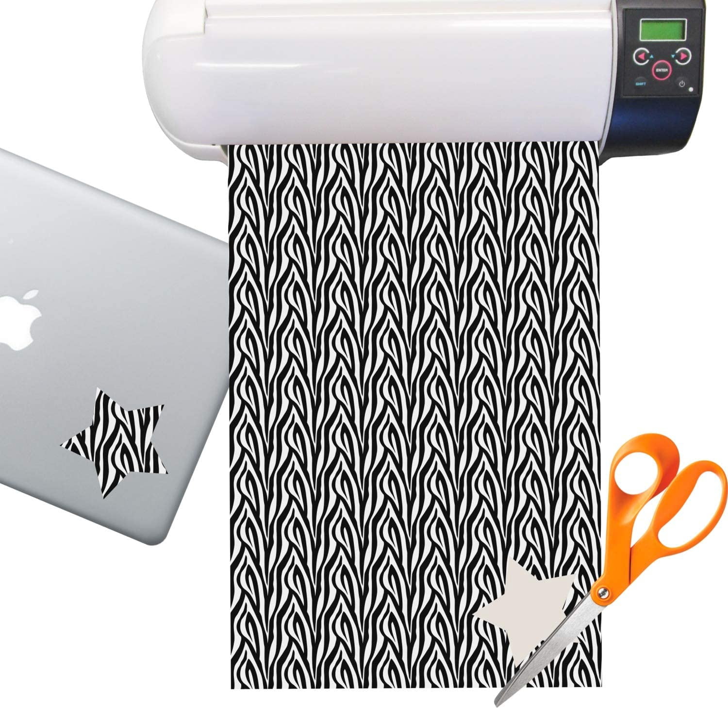 Print Vinyl Sheet (Permanent) - Walmart.com