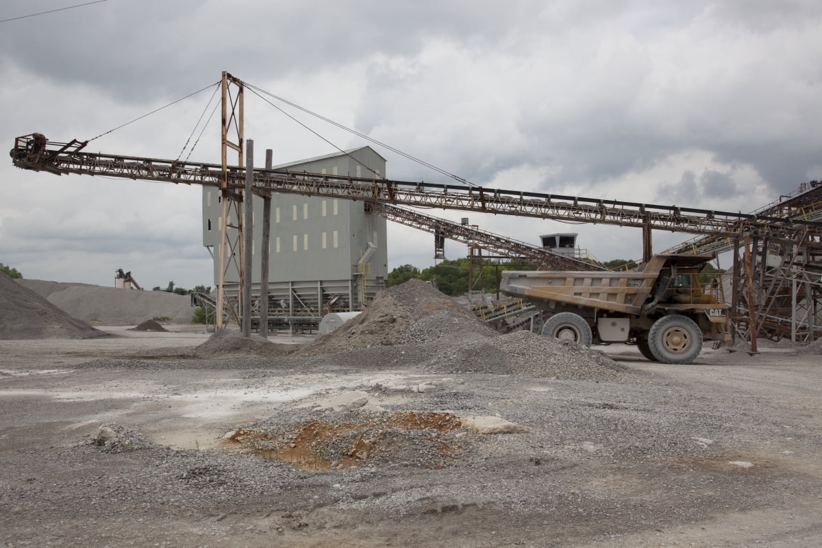 Print: Vulcan Materials Company Limestone Quarry, Tuscumbia, Alabama ...