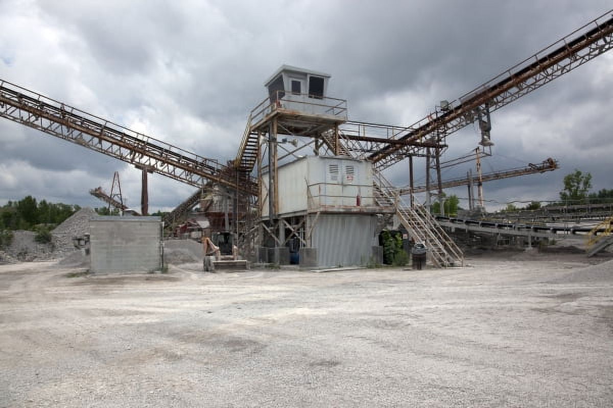 Print: Vulcan Materials Company Limestone Quarry, Tuscumbia, Alabama ...