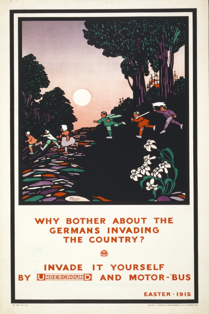 Print: Why Bother About The Germans Invading The Country? Invade It ...