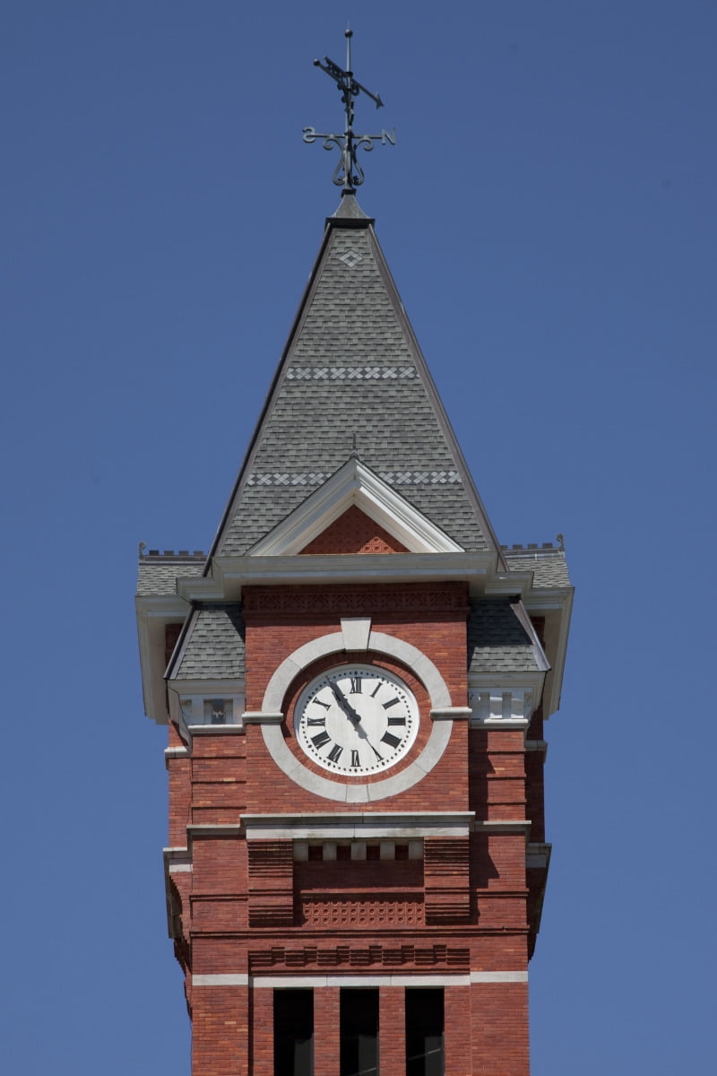 Print: William J. Samford Hall Is A Structure On The Campus Of Auburn ...