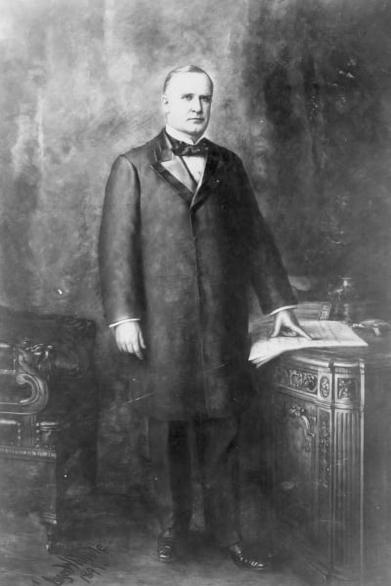 Print: William Mckinley, Full-Length Portrait, Standing, Facing ...