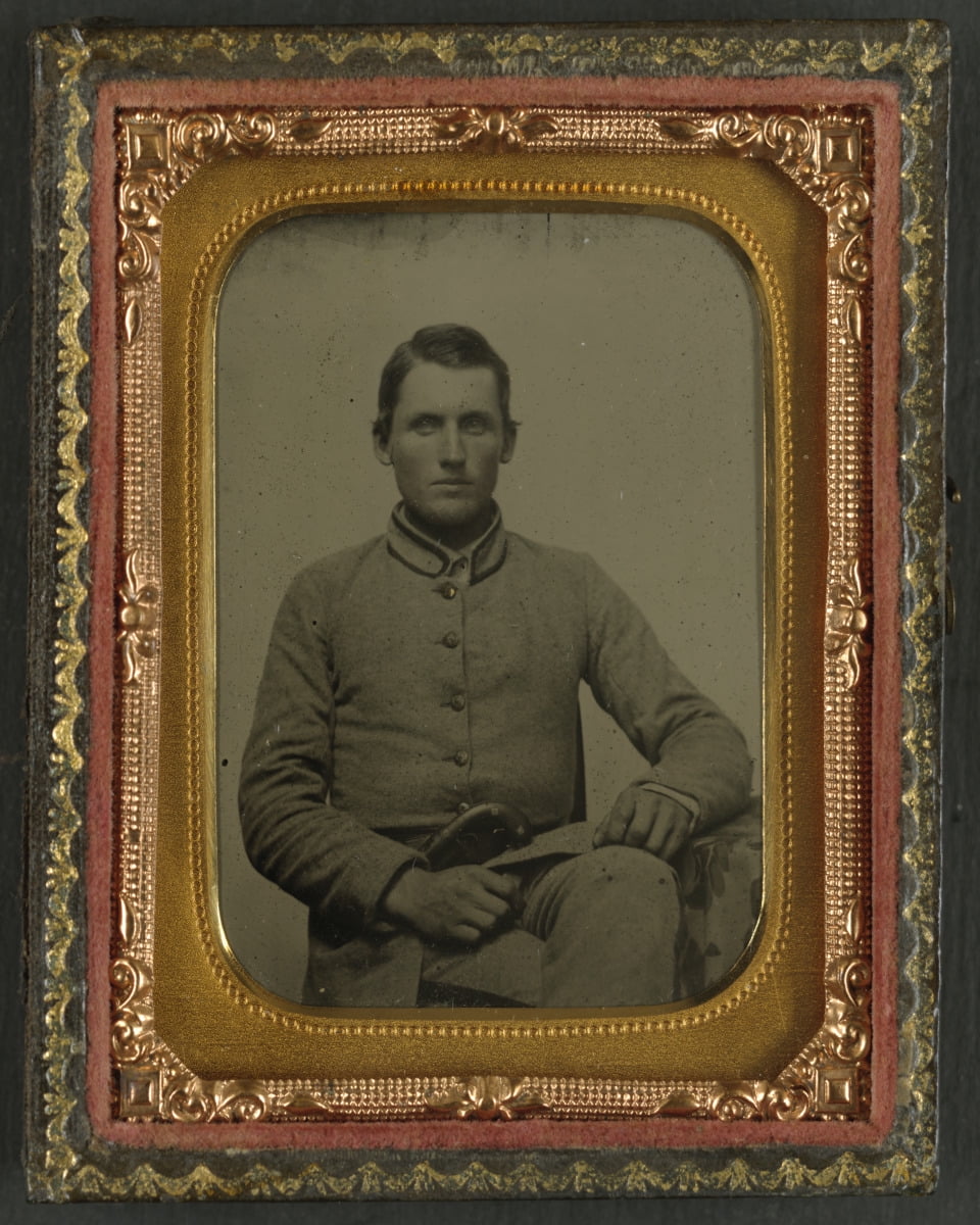 Print: William Snodgrass Of An Unidentified Virginia Infantry Regiment ...