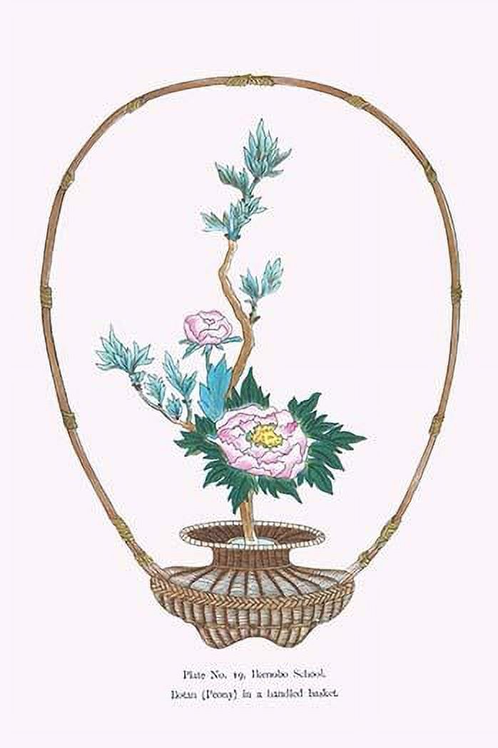 Print from a collection of Japanese flower arrangements known as ...