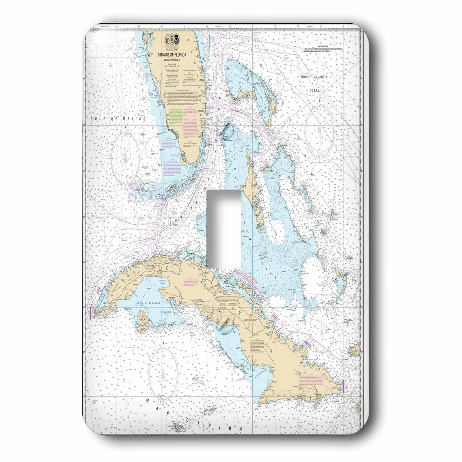 Print of Cuba And Straights Of Florida Chart single toggle switch lsp ...