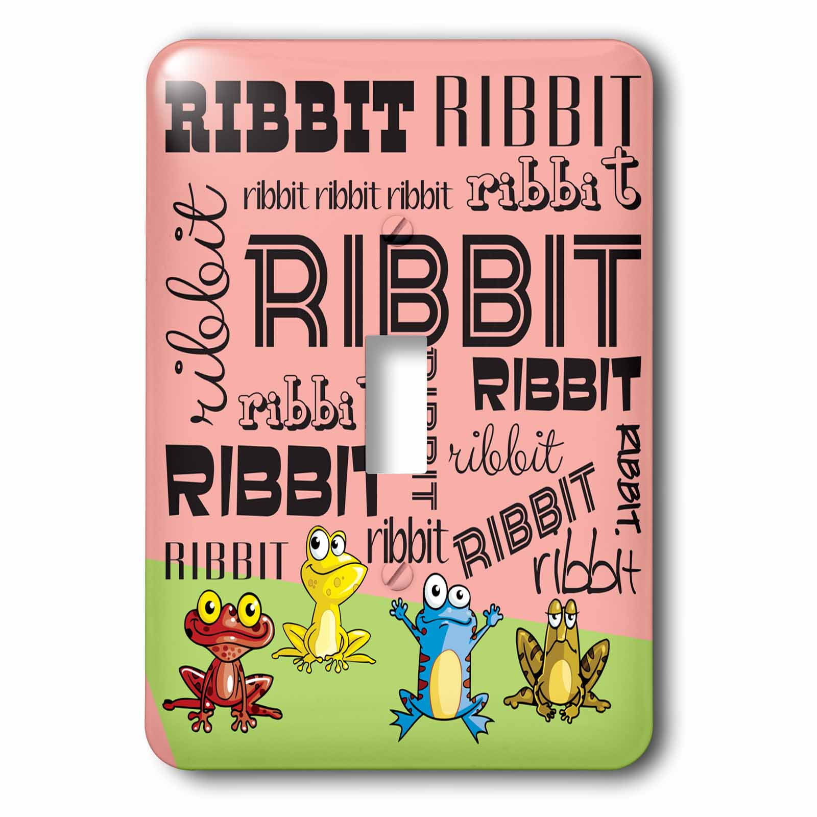 Print of Ribbit Frogs single toggle switch lsp-221382-1 - Walmart.com