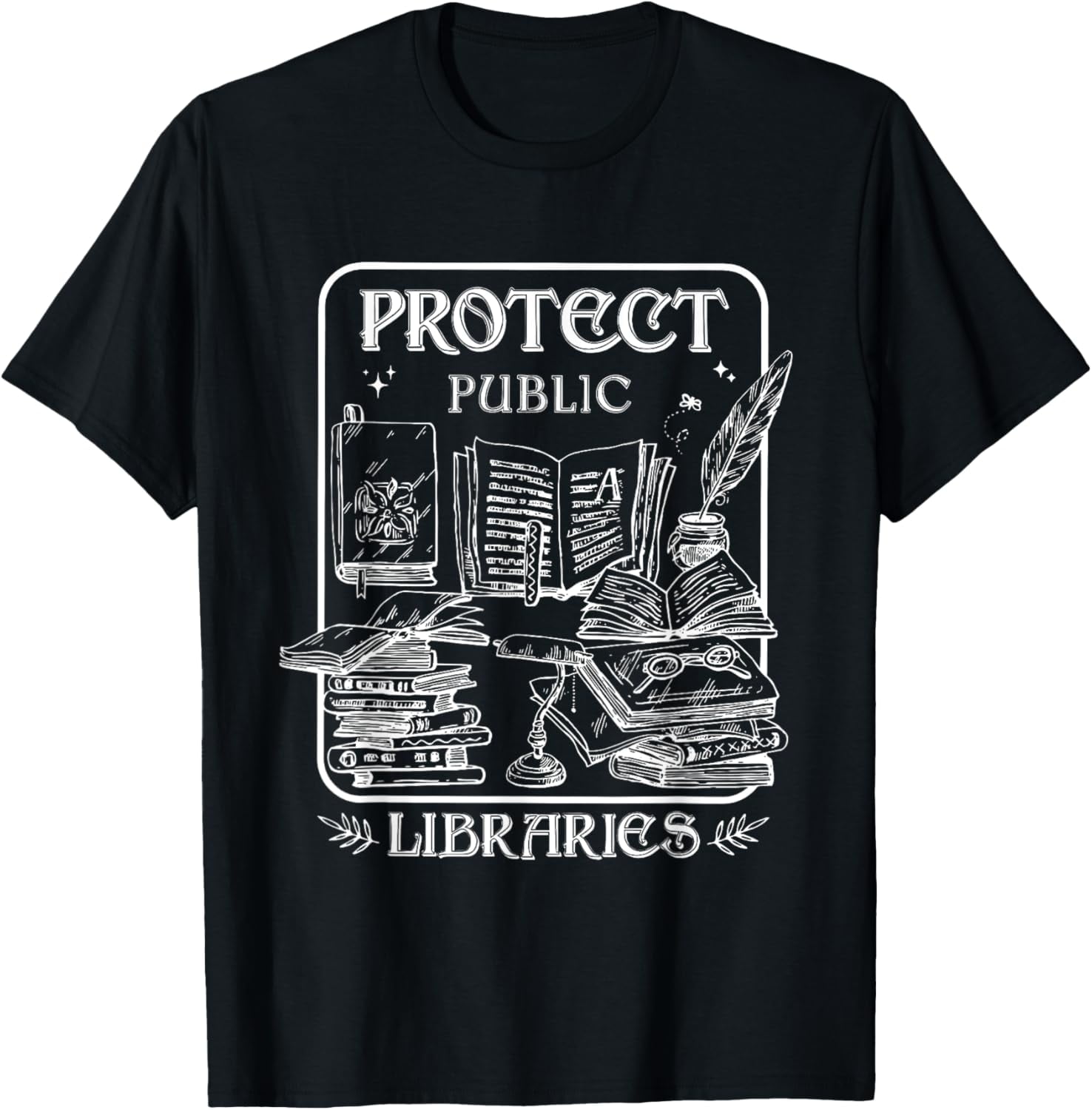 PrintJunkie Protect Public Libraries Support Local Librarian Book Lover ...