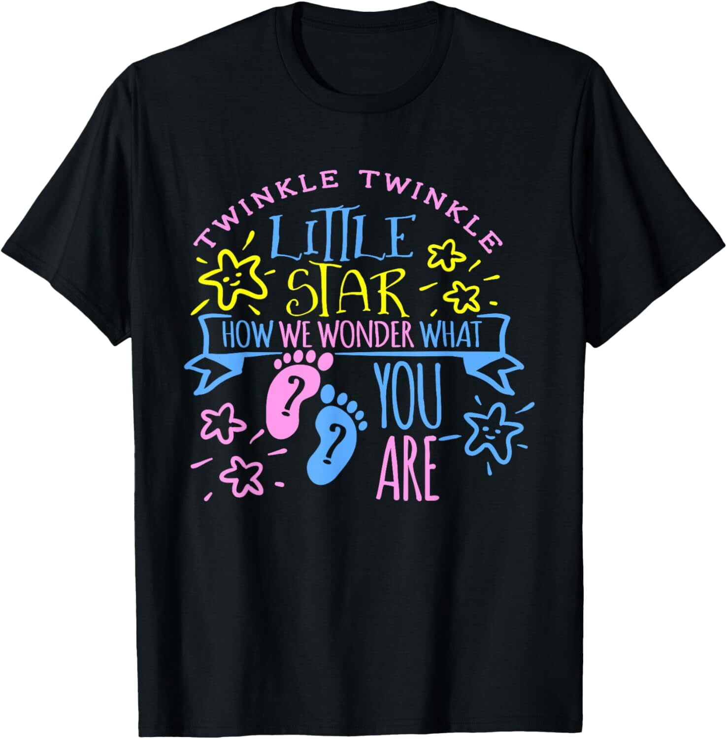 PrintJunkie Twinkle Little Star How We Wonder What You Are Gender ...
