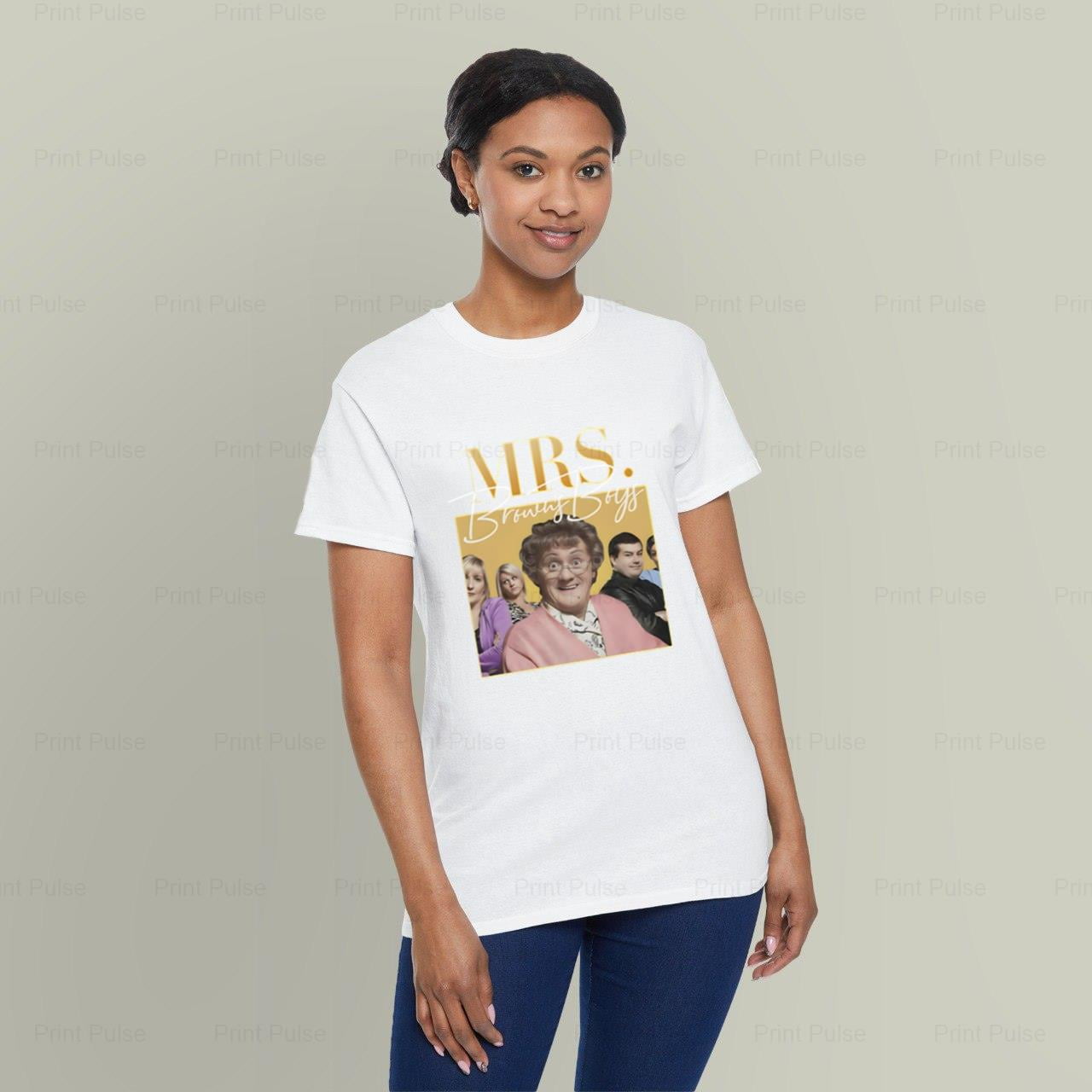 PrintPulse9x Mrs. Browns Boys TV Sitcom Vintage Unisex T-Shirt Comedy ...
