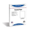 PrintWorks Professional Prepunched Paper, 8.5 x 11, 20 lb., Velobind 11 ...