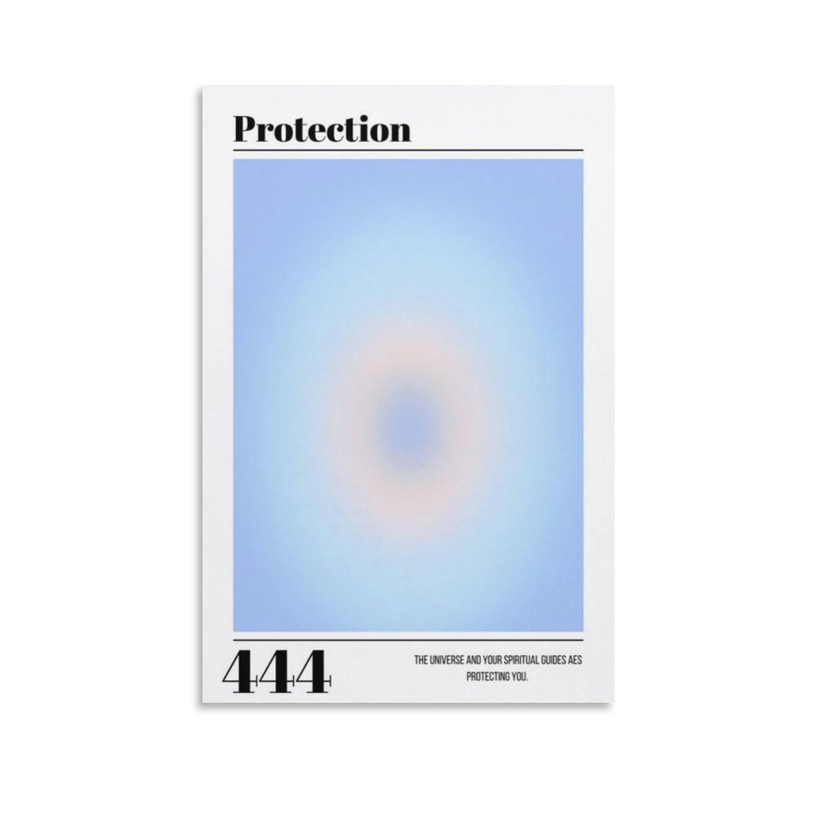 Printable Angel Guide Number 444 Intuition Wall Art Poster Print Art ...