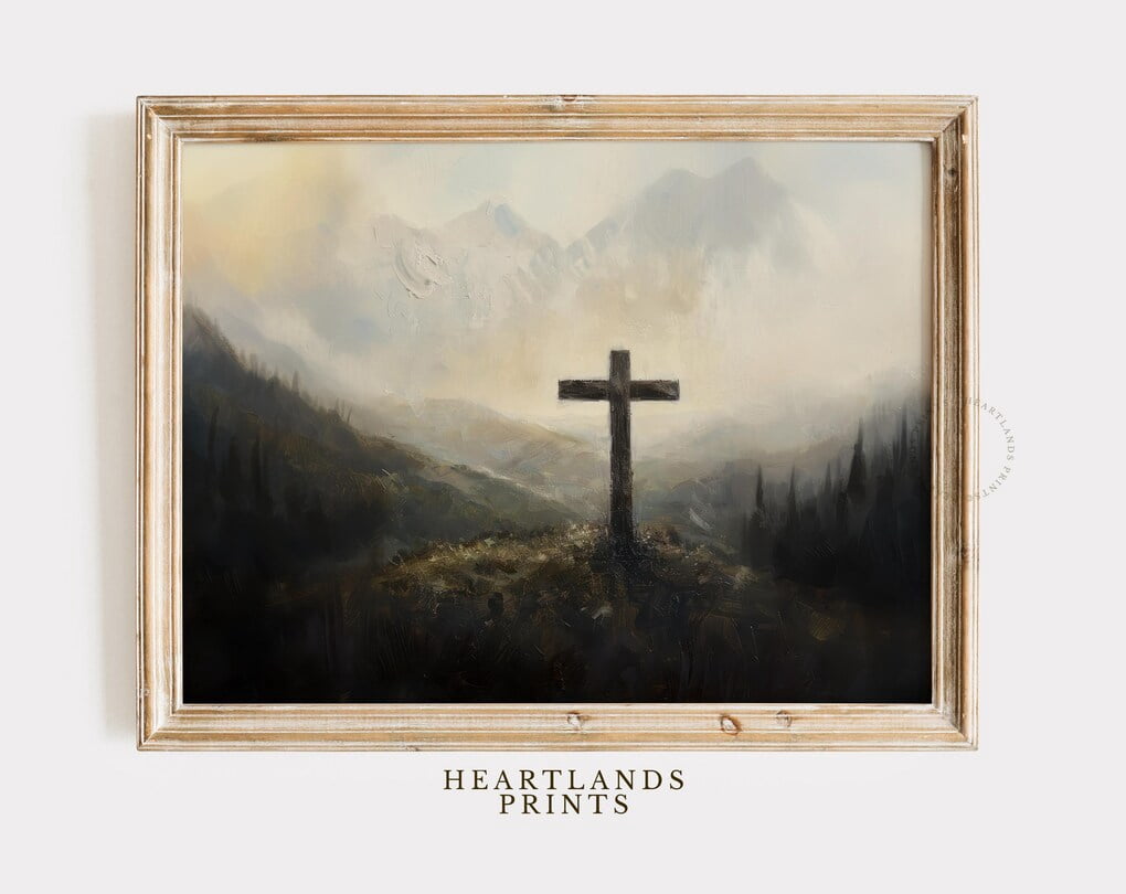 Printable Christian Artwork Orthodox Cross Painting, Wooden Christian ...