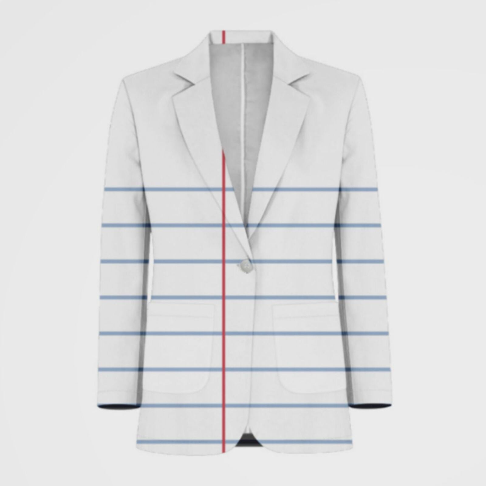 Printable Graph Paper-01 Men Blazers Slim Clothing Summer Jacket Man ...