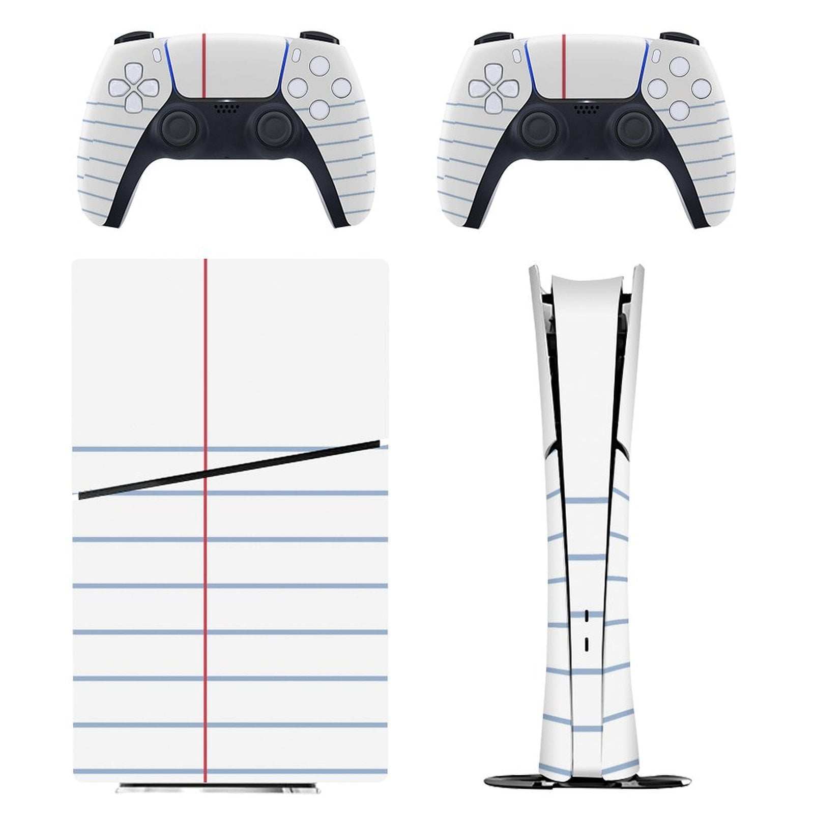 Printable Graph Paper PS5/PS5 Pro/PS5 Slim Digital Disc Skin Sticker ...