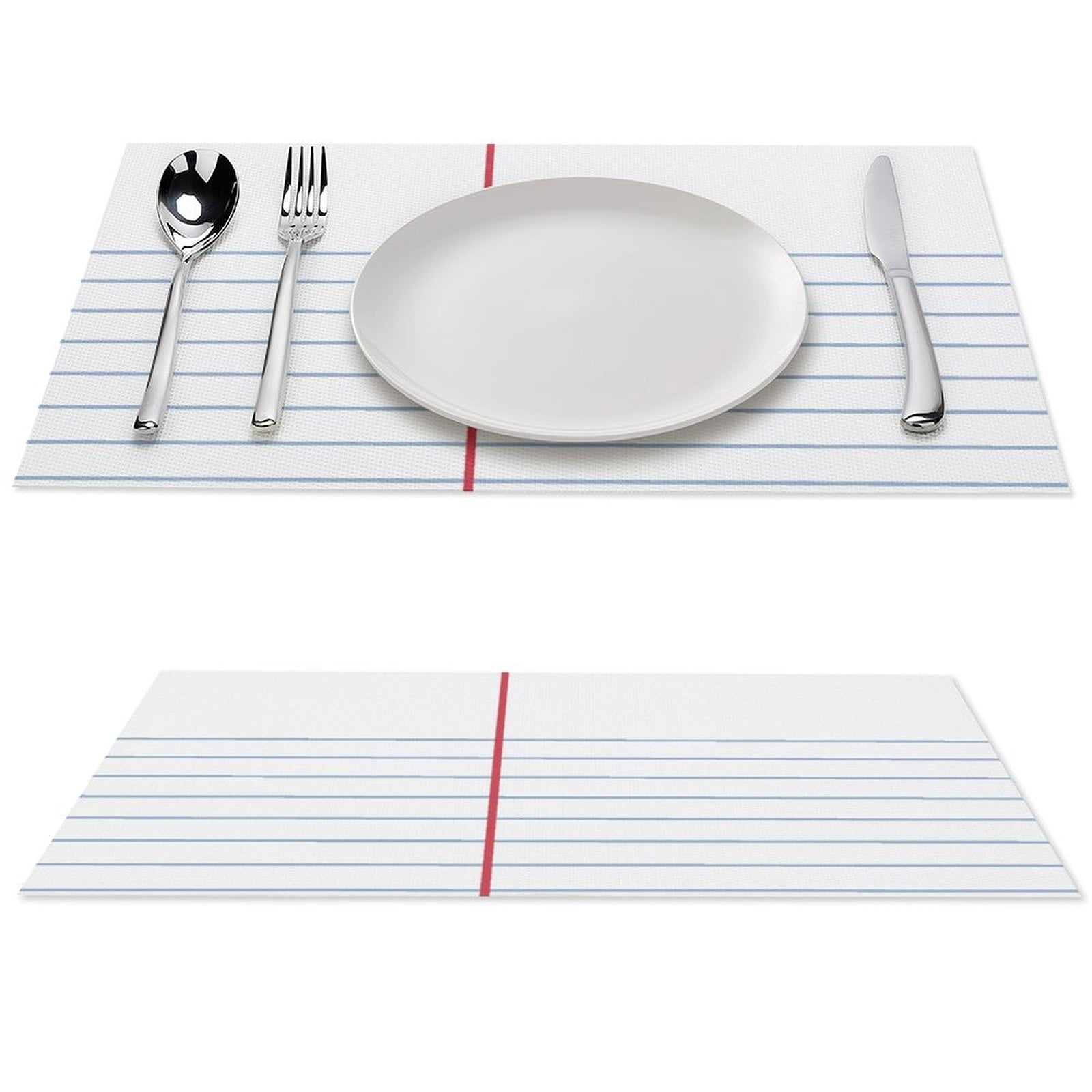Printable Graph Paper PVC Waterproof Place Mats Placemats Dining Table ...