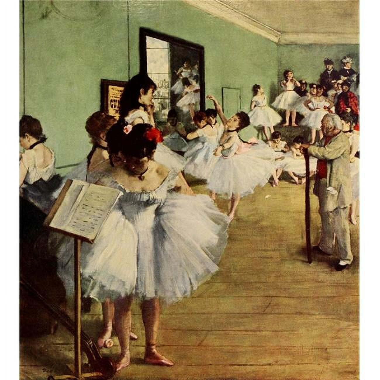 Printable Heaven PPHPDP92313 The Dancing Class Poster Print by Edgar Degas, 18 x 24 - Walmart.com