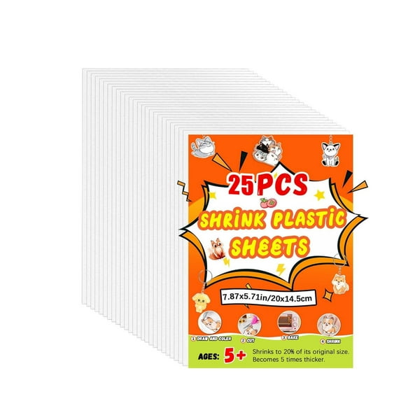 Printable Shrinkable Film For DIY Crafts Light Inkjet Printer ...