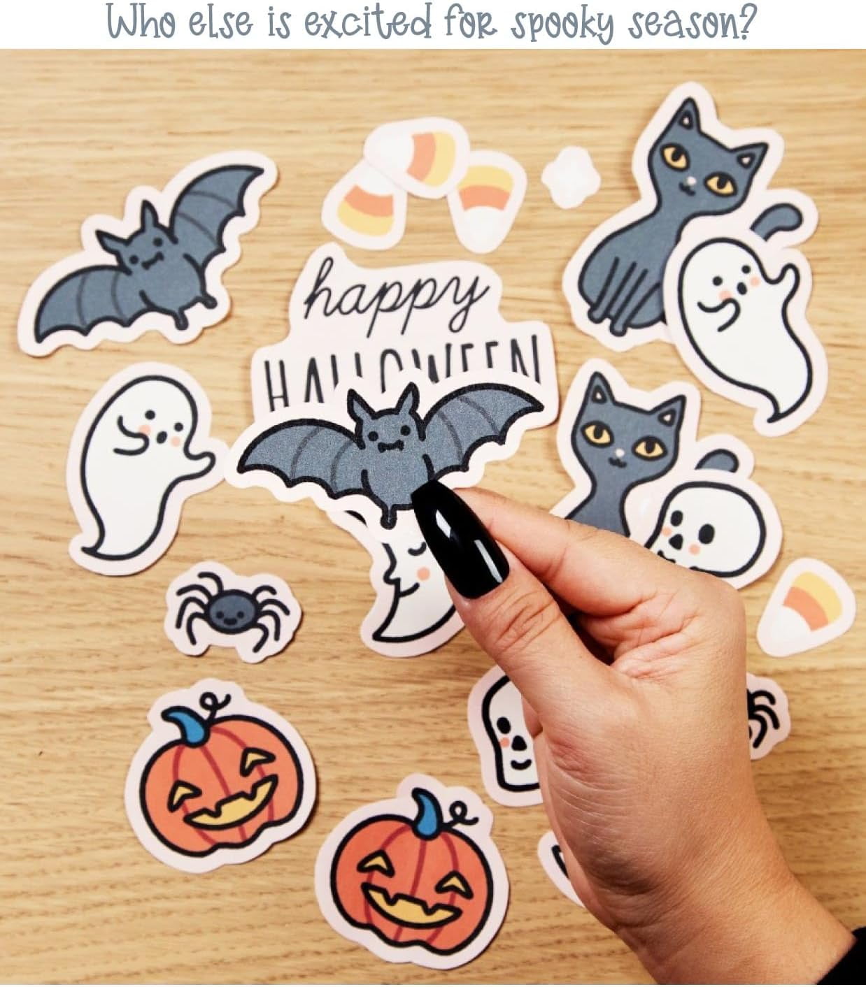 Printable Sticker Paper, 100 Sheets, 8.5 X 11 Full Sheet Label, White ...