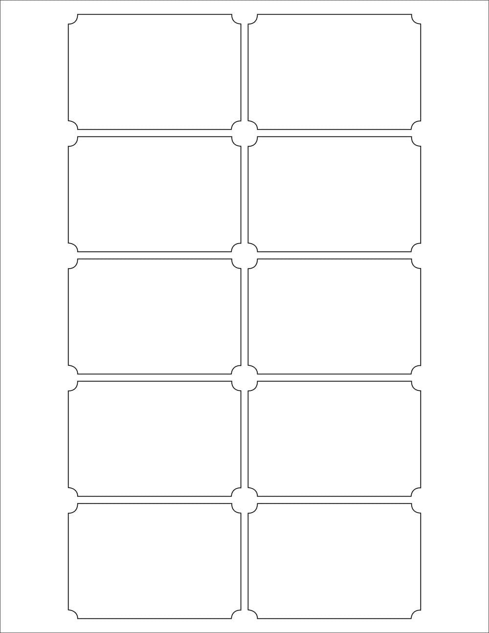 Printable Sticker Paper Label for Laser and Inkjet Printers with ...