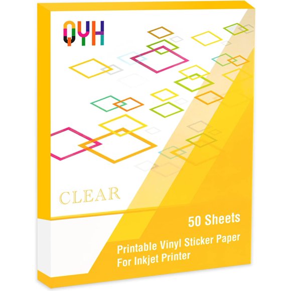 Clear Printable Vinyl