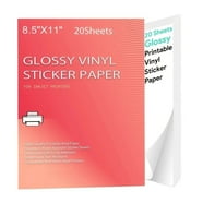 Uinkit Holographic Sticker Paper for Inkjet and laser printer 60Sheets ...