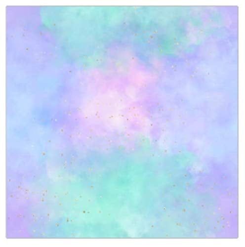 Printed Adhesive Cotton Candy Color Pattern 12 x 12 inch Sheet (C ...