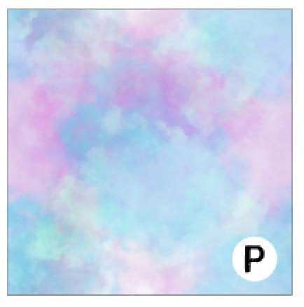 Printed Adhesive Cotton Candy Color Pattern 12 x 12 inch Sheet (P ...