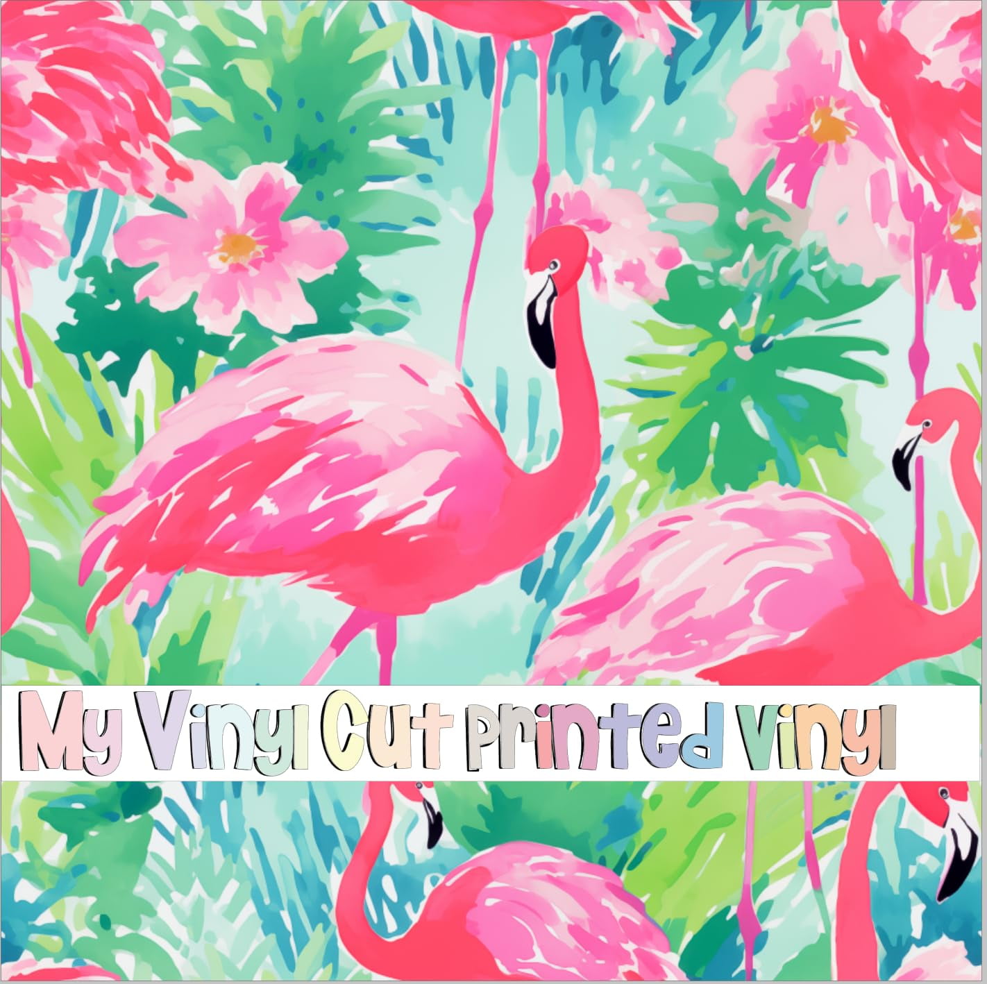 Printed Adhesive Vinyl K80-12 Pattern Permanent Adhesive (Medium Scale ...