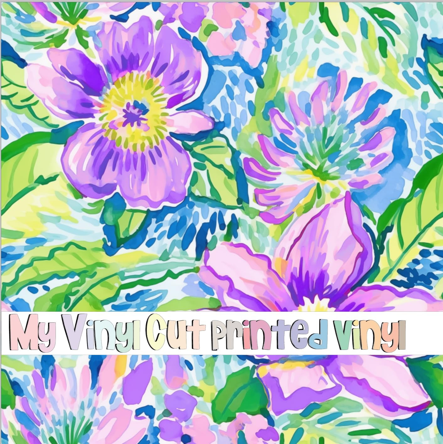 Printed Adhesive Vinyl K80-25 Pattern Permanent Adhesive (XL Scale ...