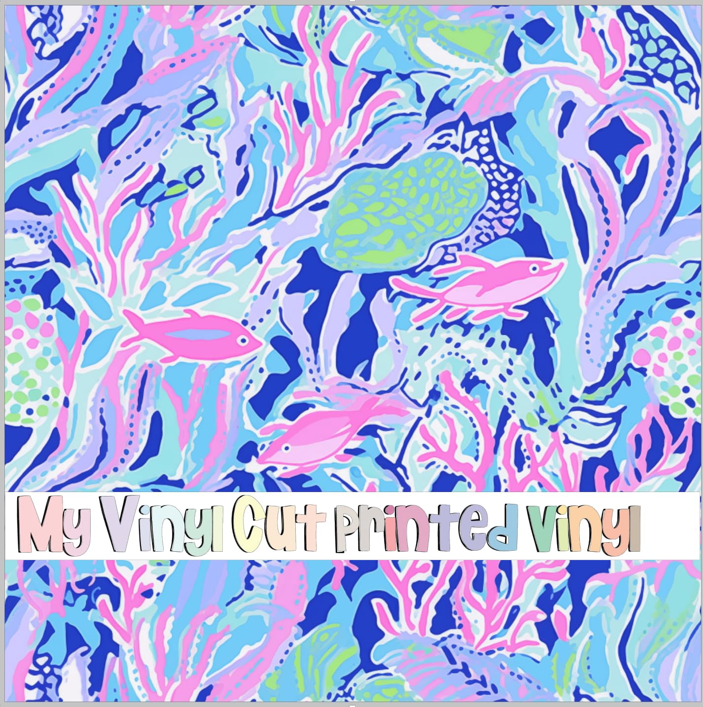 Printed Adhesive Vinyl K80-26 Pattern Permanent Adhesive (Medium Scale ...