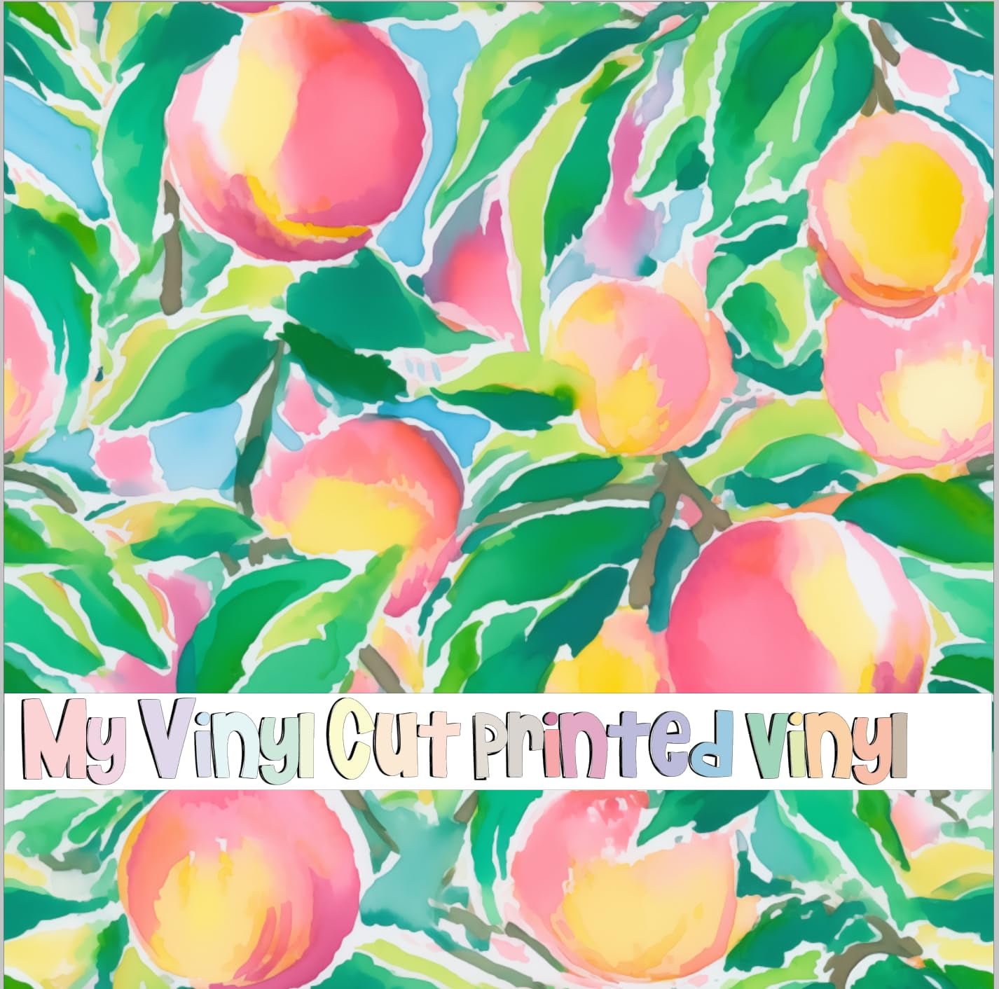 Printed Adhesive Vinyl K80-36 Pattern Permanent Adhesive (Small Scale ...