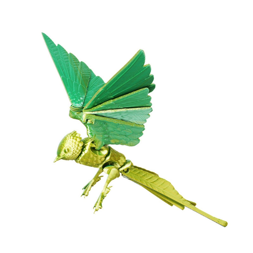 Printed Articulated Swallow Figurine Flexible Joint Toy, Realistic Bird ...